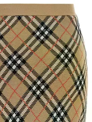 Burberry Embroidered Mini Skirt