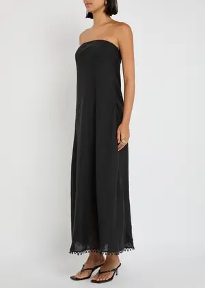SKALL STUDIO Victoria Strapless Maxi Dress