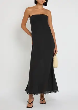SKALL STUDIO Victoria Strapless Maxi Dress