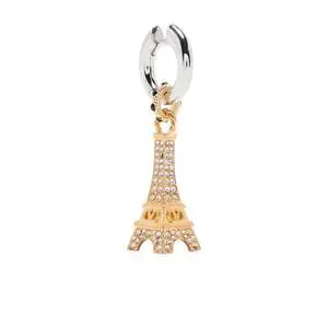 Valentino Garavani Keyring - Gold/white