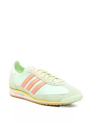 Adidas Sl 72 Og Three-stripe Sneakers - Green