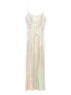 Ulla Johnson Pleated Spaghetti-strap Dress