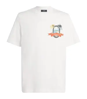 Amiri Cotton Paradise T-shirt - White