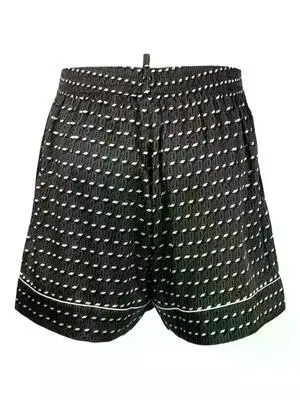 Dsquared2 Logo-print Drawstring Swim Shorts