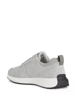 Geox Suede And Textile Sneakers