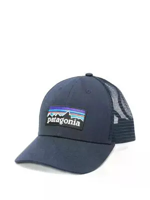 Patagonia Logo Patch Cotton Trucker Cap - Blue