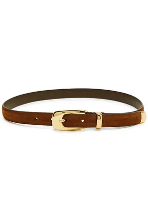 Anderson's Suede Belt - Brown