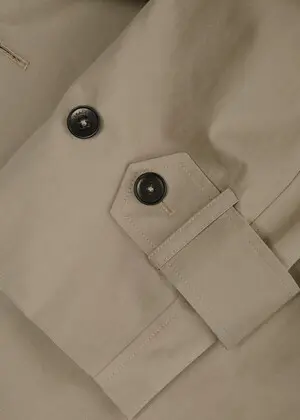 SKALL STUDIO Mahsa Belted Organic Cotton Trench Coat