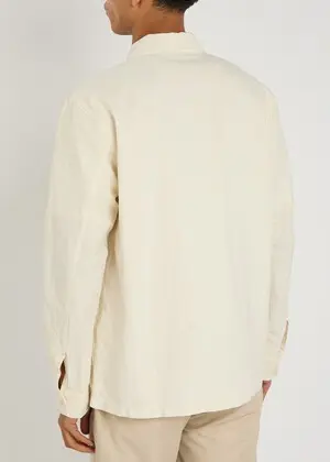 Norse Projects Julian Cotton-blend Overshirt Jacket - Stone