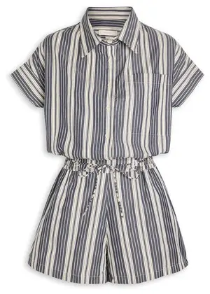 Striped Rompers For Women