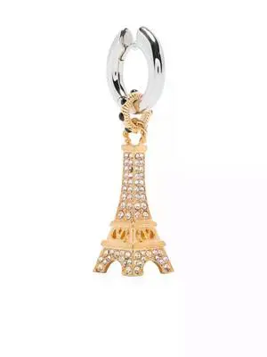 Valentino Garavani Eiffel Tower Crystal-embellished Earrings - Gold