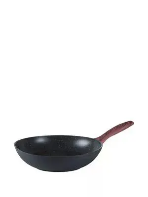 SAMBONET Wood-handle Wok - Black