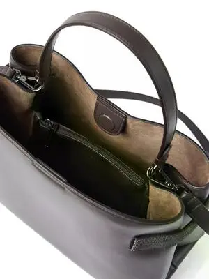 Brunello Cucinelli Essence Leather Tote