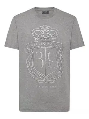 BILLIONAIRE Crest Round-neck T-shirt