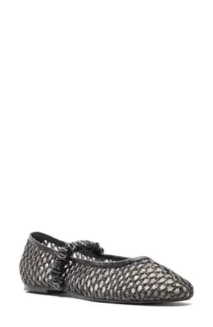 FRANCES VALENTINE Ella Ballet Flat - Black