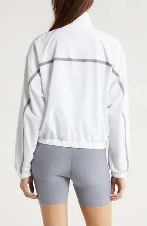 Beyond Yoga Striped Track Jacket