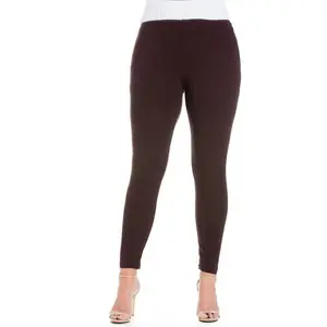 24seven Comfort Apparel High Rise Bottoms For Women