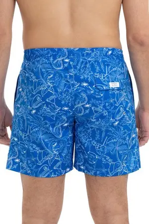 Kenny Flowers Margaritaville The Ode To Jimmy Swim Trunks
