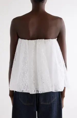 Givenchy Lace Bustier Top