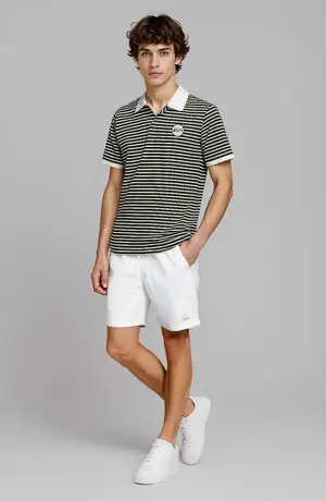 D.RT Stripe Polo