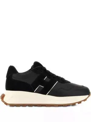 Hogan Leather Panelled Sneakers
