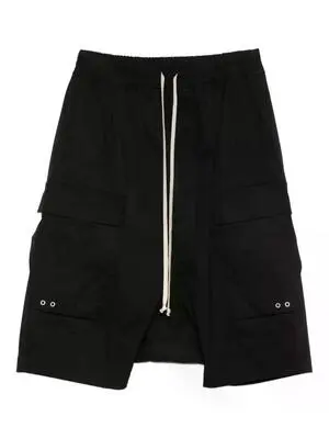 Rick Owens Cargo Pods Shorts - Black