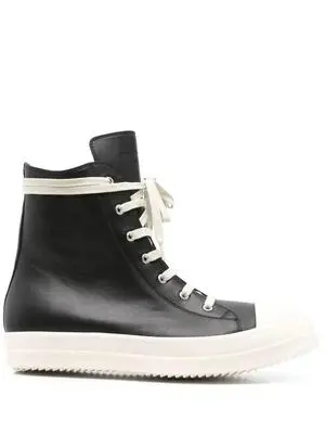 Rick Owens Criss-cross Sneakers For Men