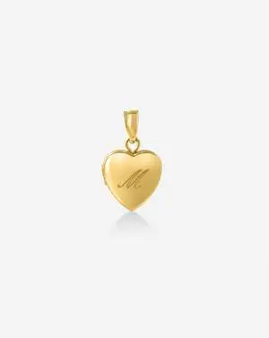 Ring Concierge Mini Heart Locket - One-color