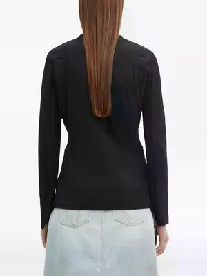 Vetements Exposed-seam T-shirt
