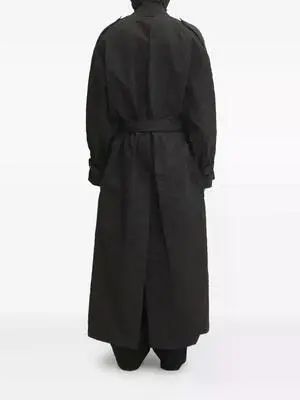 Vetements Double-breasted Belted Trench Coat