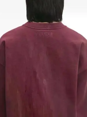 Vetements Logo-embroidered Sweatshirt