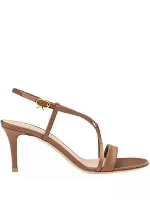 GIANVITO ROSSI Satin Heeled Sandals