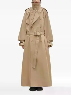 Vetements Double-breasted Belted Trench Coat