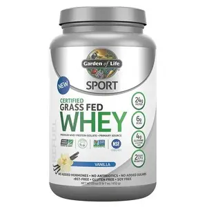 GARDEN OF LIFE Sport Grass Fed Whey Protein Vanilla 652 Grams - One-color
