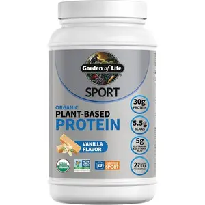 GARDEN OF LIFE Sport Organic Plant-based Protein Vanilla 855 Grams - One-color