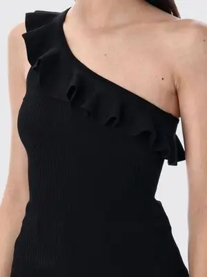 Zimmermann One-shoulder Top - Black