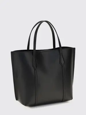 Tory Burch Perry Mini Grained Leather Handbag With Removable Pouch - Black