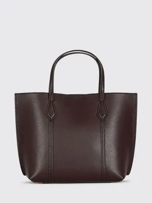Tory Burch Perry Mini Grained Leather Handbag With Removable Pouch - Red
