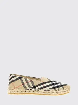 Burberry Checked Espadrille - Sand