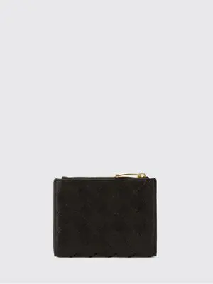 Bottega Veneta Intrecciato Calfskin Bifold Wallet - Brown