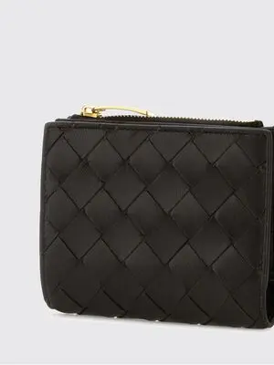 Bottega Veneta Intrecciato Calfskin Bifold Wallet - Brown