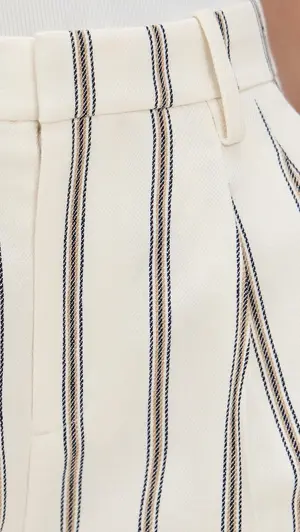 A.L.C. Charles Pants - Cream Stripe