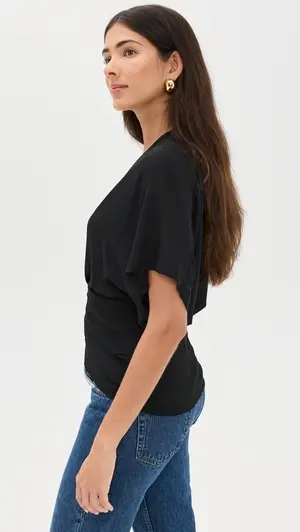 JBQ Ash Short Sleeve Top - Black