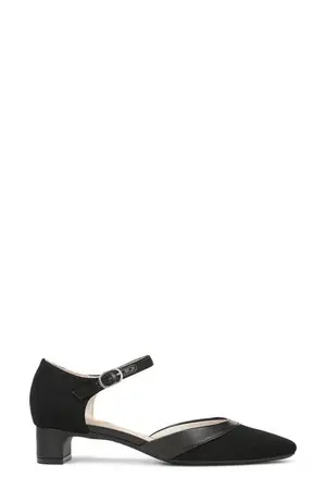 LIFESTRIDE Leighton Ankle Strap Pump - Black