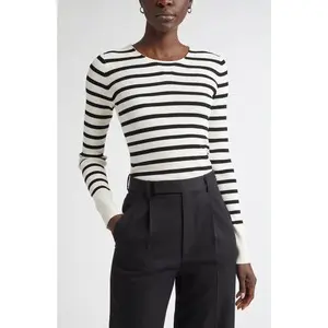 St. John Breton Stripe Sweater