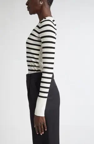 St. John Breton Stripe Sweater
