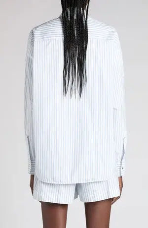 Moncler Nylon Striped Shirt
