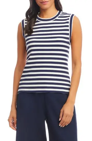 Karen Kane Striped Tank Top