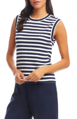 Karen Kane Striped Tank Top