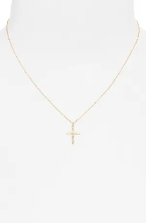 SET & STONES Levi Cross Pendant Necklace